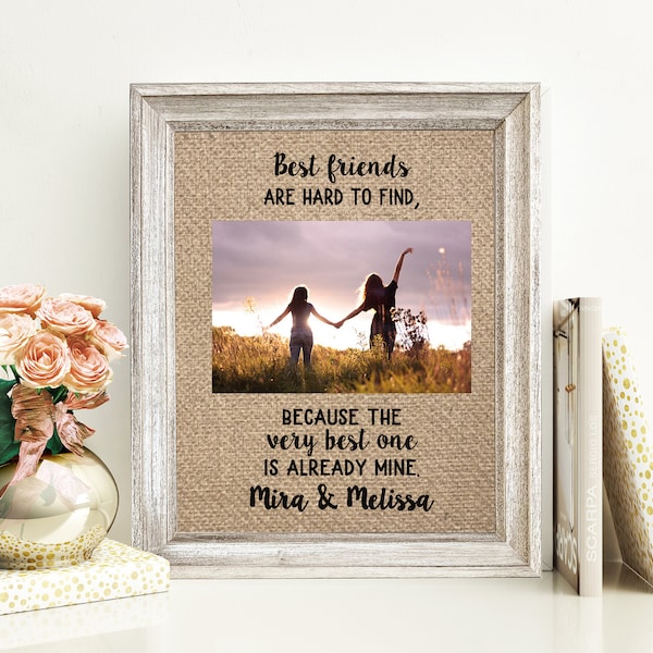 Best Friend Frame - Etsy