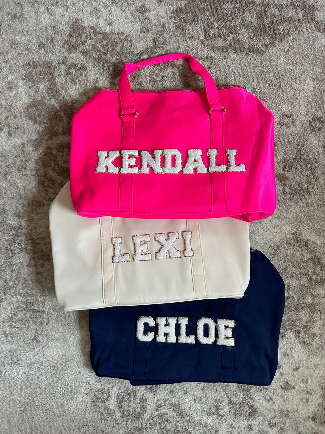Custom Duffle Bag Women Personalized Duffle Bag for Kids Christmas Gift ...