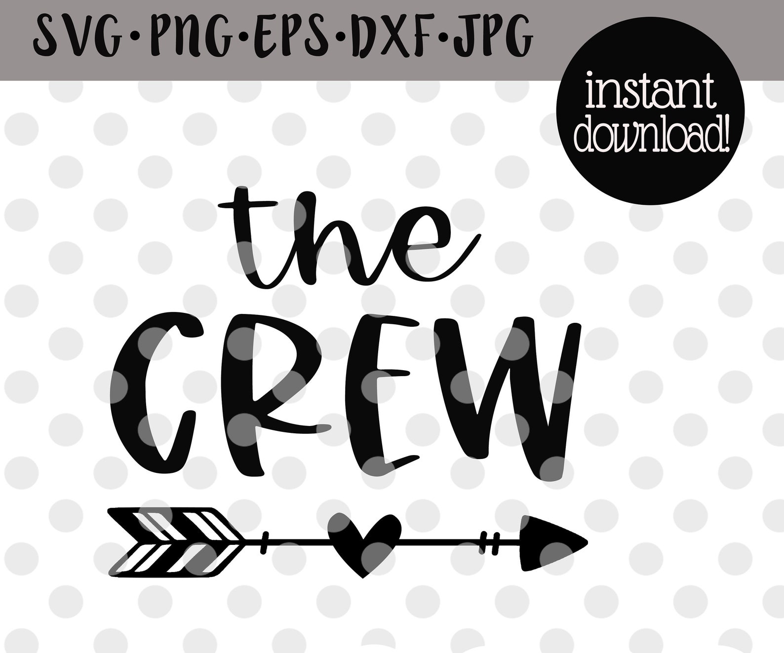 The Crew Svg New to the Crew Svg Family Svg Cousins Svg - Etsy