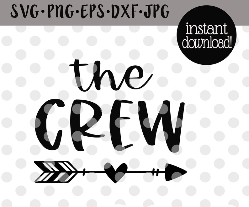 The Crew Svg New to the Crew Svg Family Svg Cousins Svg - Etsy