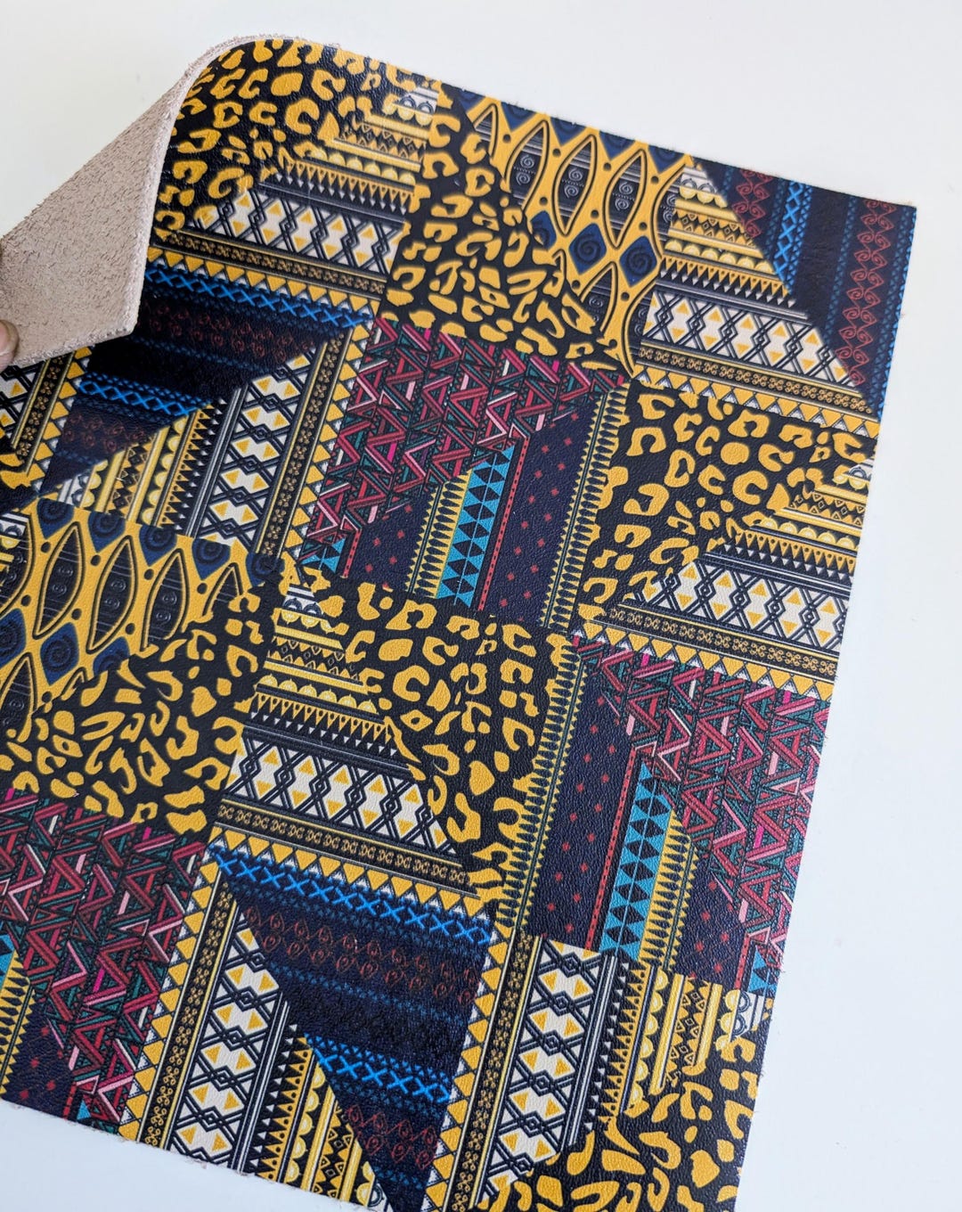 Tribal Patterns, Boho Leather, Leather Cowhide, Genuine Leather Sheets ...