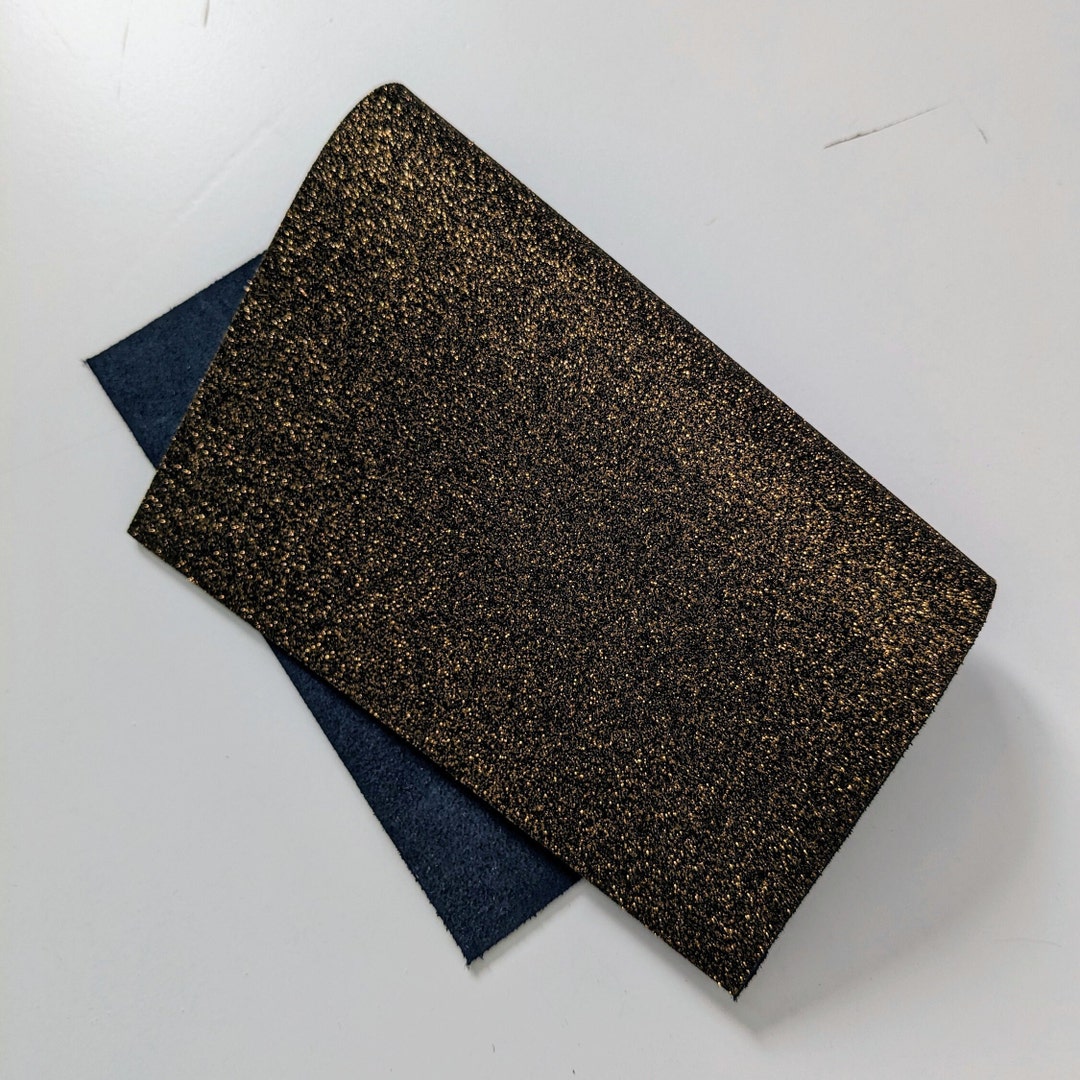 Fine Metallic Glitter, Real Leather Fabric, Genuine Leather Sheets ...
