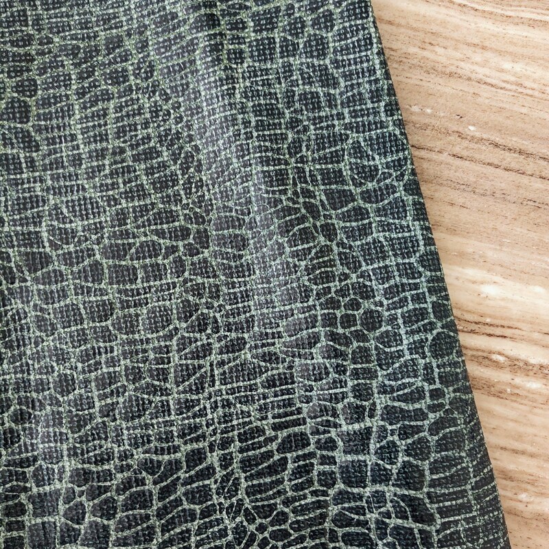 Dark Green Leather Hide - Etsy