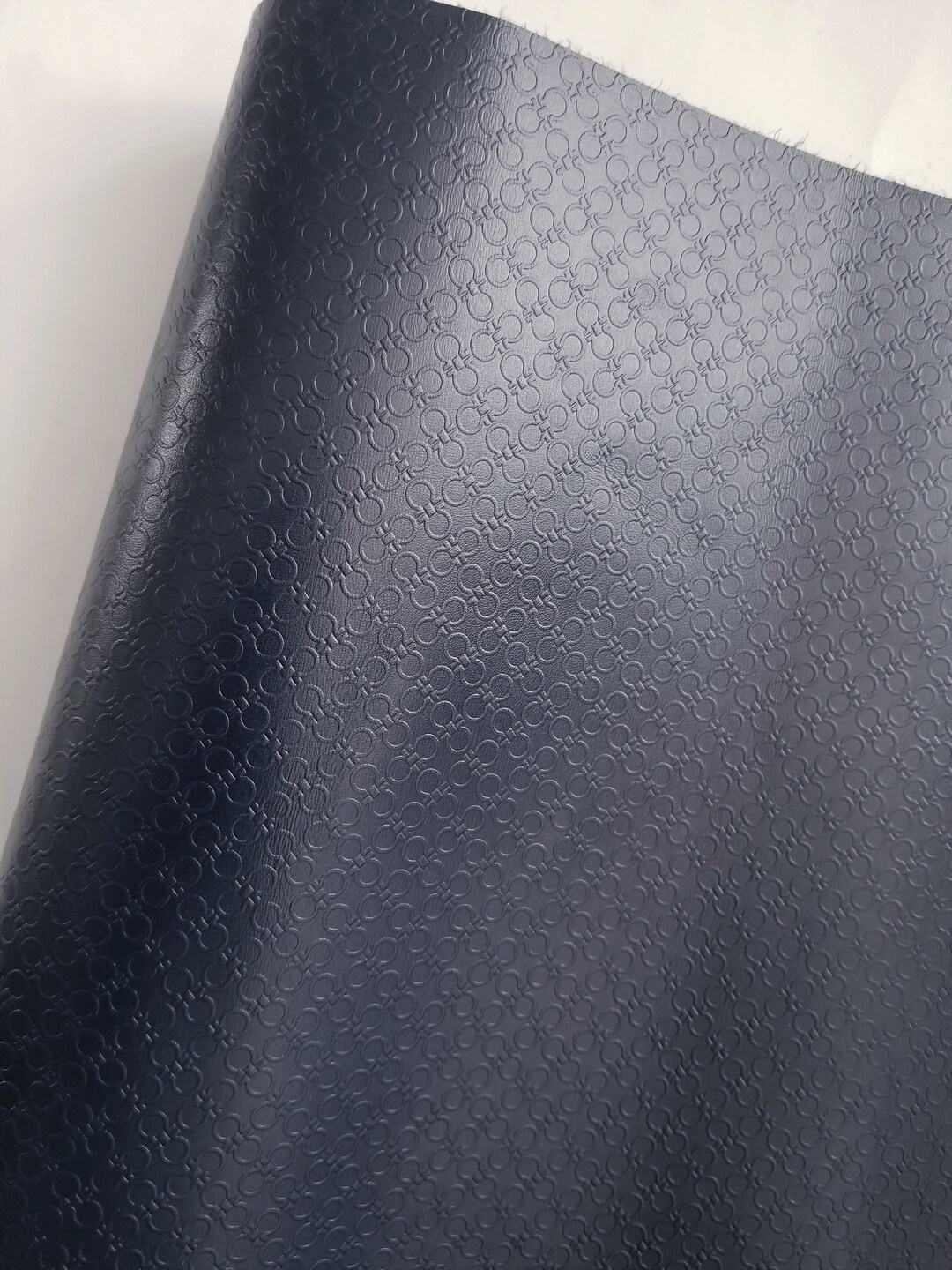 Leather Pieces, Dark Blue Leather-hide, Genuine Leather Sheets, Real ...