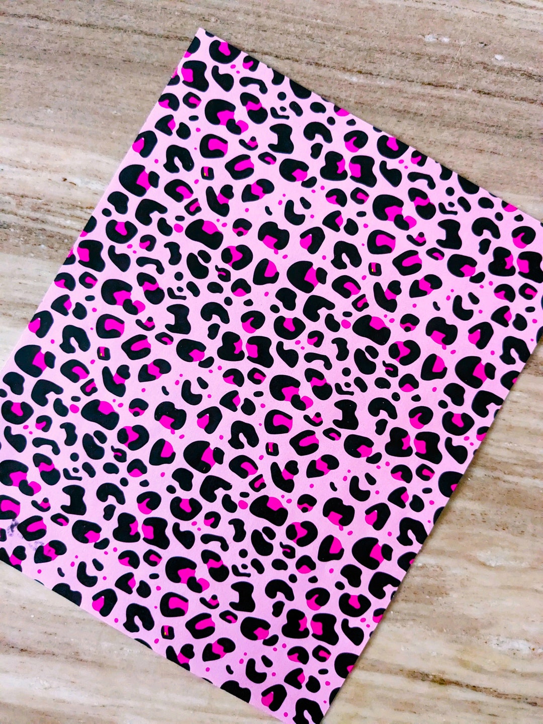 Leopard Leather Sheets, Cheetah Leather Sheets, Crafting Leather, Pink ...