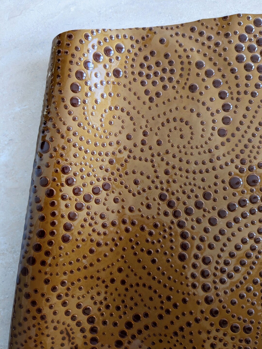 NEW Leather, Golden Copper Leather, Patent Gloss, Spotted Leather ...