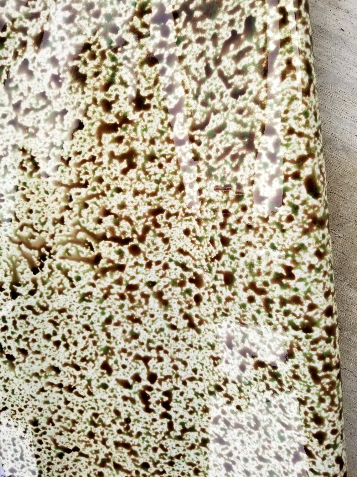 Marbled Granite Leather Genuine Leather Pieces Real Leather - Etsy