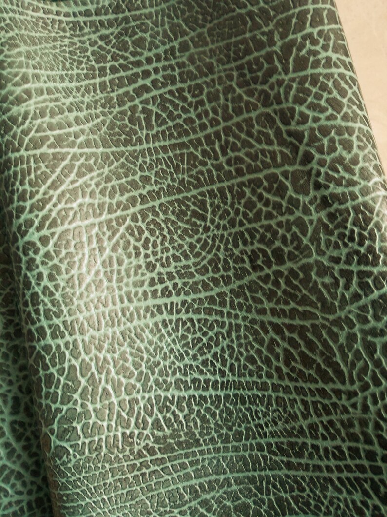 Embossed Elephant Leather Top Grain Leather Firm Leather - Etsy