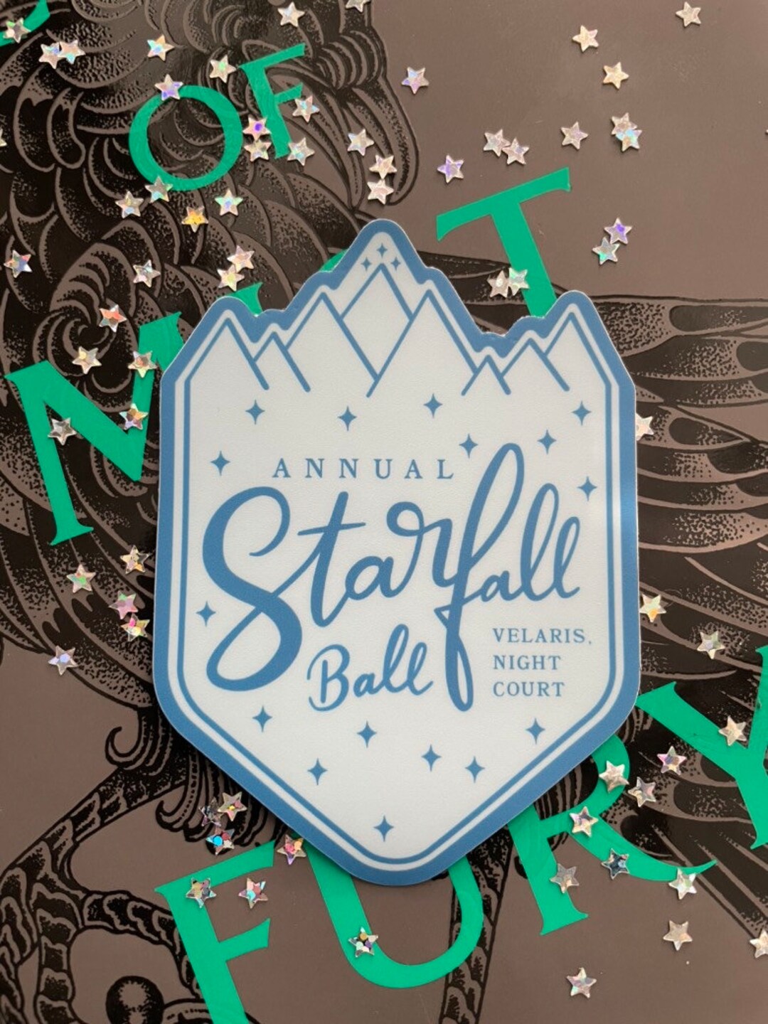 Starfall Ball Sticker | Weatherproof Vinyl Laptop Water Bottle Car Decal - Etsy