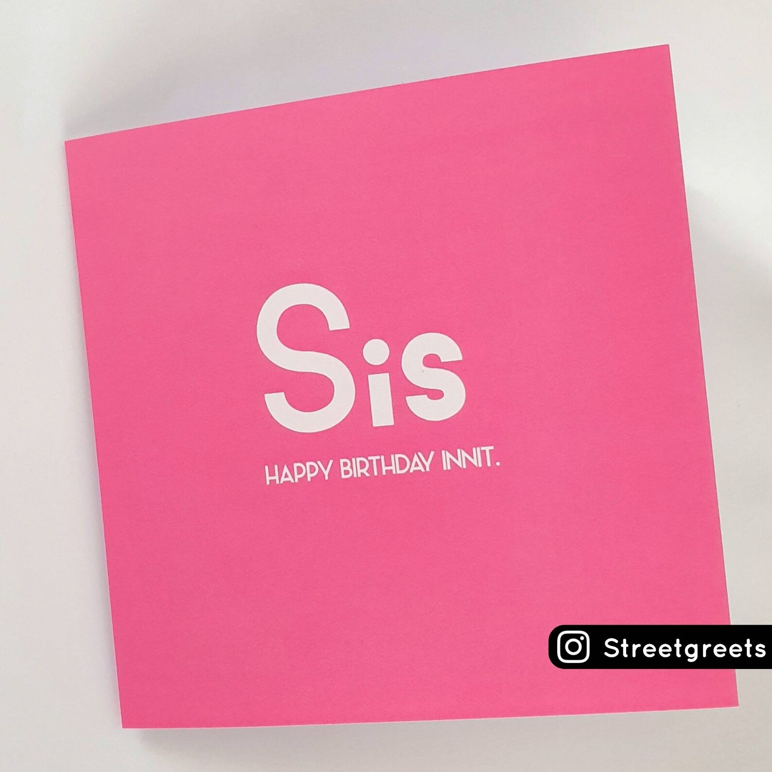 Sis Card by Streetgreets - Etsy