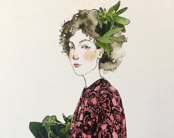 Caroline Ashton - "gold Meadow I" Limited Ed 12/125 26x20 - Etsy