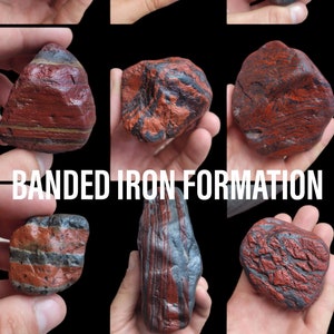 Banded Iron Formation (algoma Type) - Individual Collectors Pieces ...
