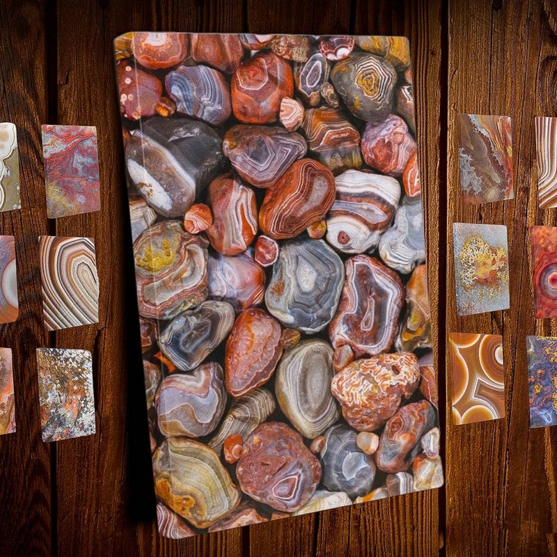 Agate Art Print - Etsy