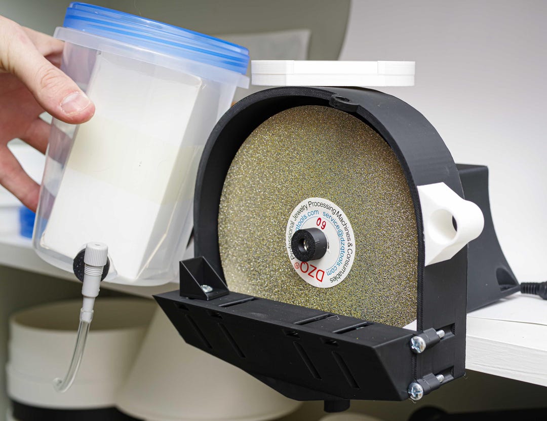 6 Inch Flat Lap - Intarsia Style Lapidary Machine - Vertical or ...