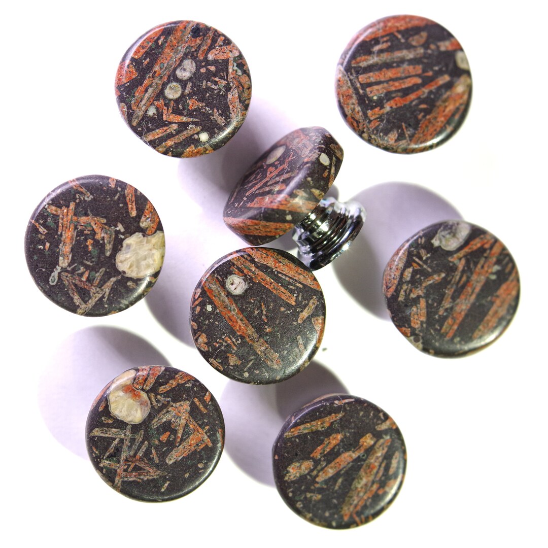 Porphyritic Basalt "porphry" Cabinet / Drawer Pulls - 8 Available ...