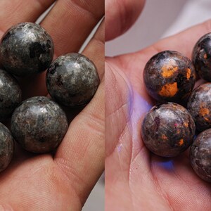 Michigan Yooperlite Crystal Sphere - Yooperlite / Emberlite ...