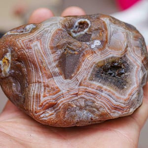 1.6 Lb Lake Superior Agate - High Grade - Unique Red and Purple Lake ...