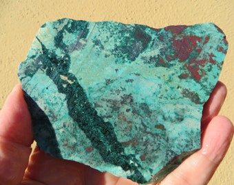 Sonora Sunrise Slab, Sonora Sunset, Cuprite With Chrysocolla and ...