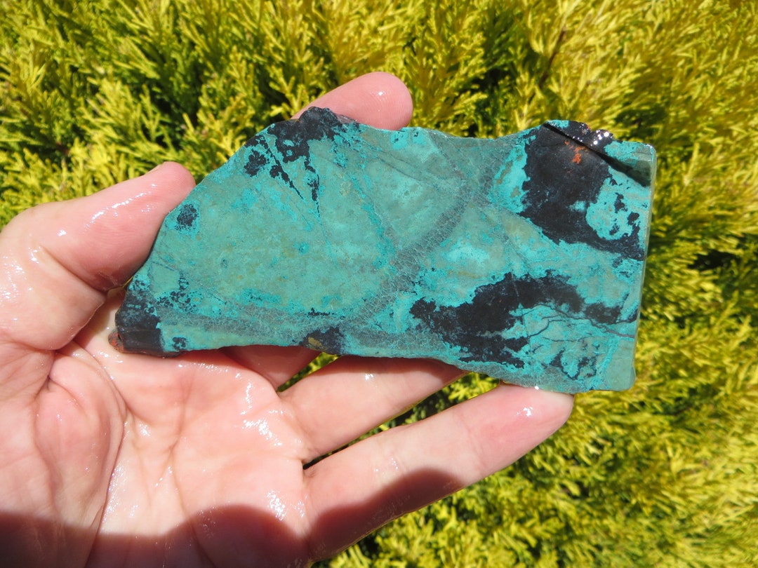 Sonora Sunrise Slab, Sonora Sunset, Cuprite With Chrysocolla and ...