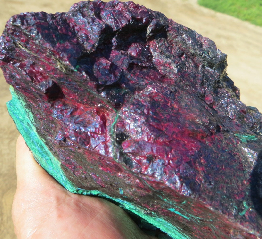 Sonora Sunrise Rough, Sonora Sunset, Cuprite Crystal Chrysocolla and ...
