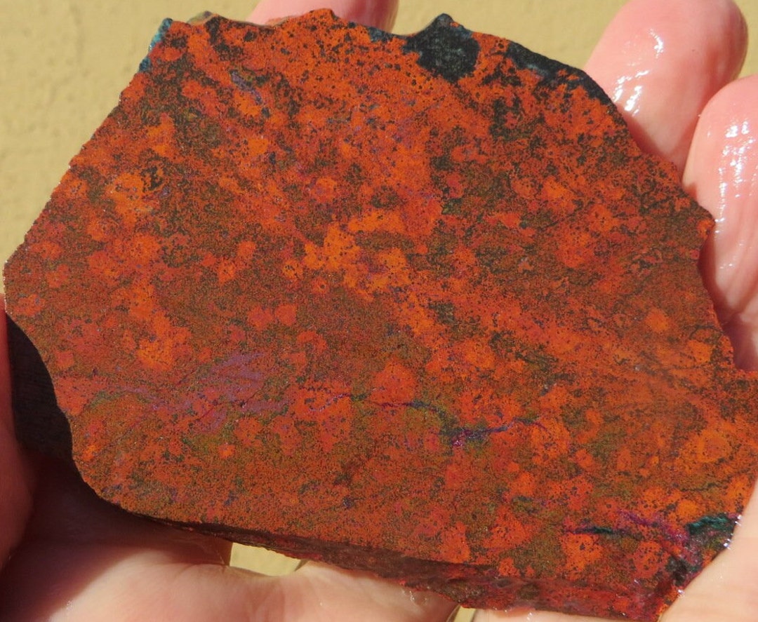 Sonora Sunrise Slab, Sonora Sunset, Cuprite With Chrysocolla and ...