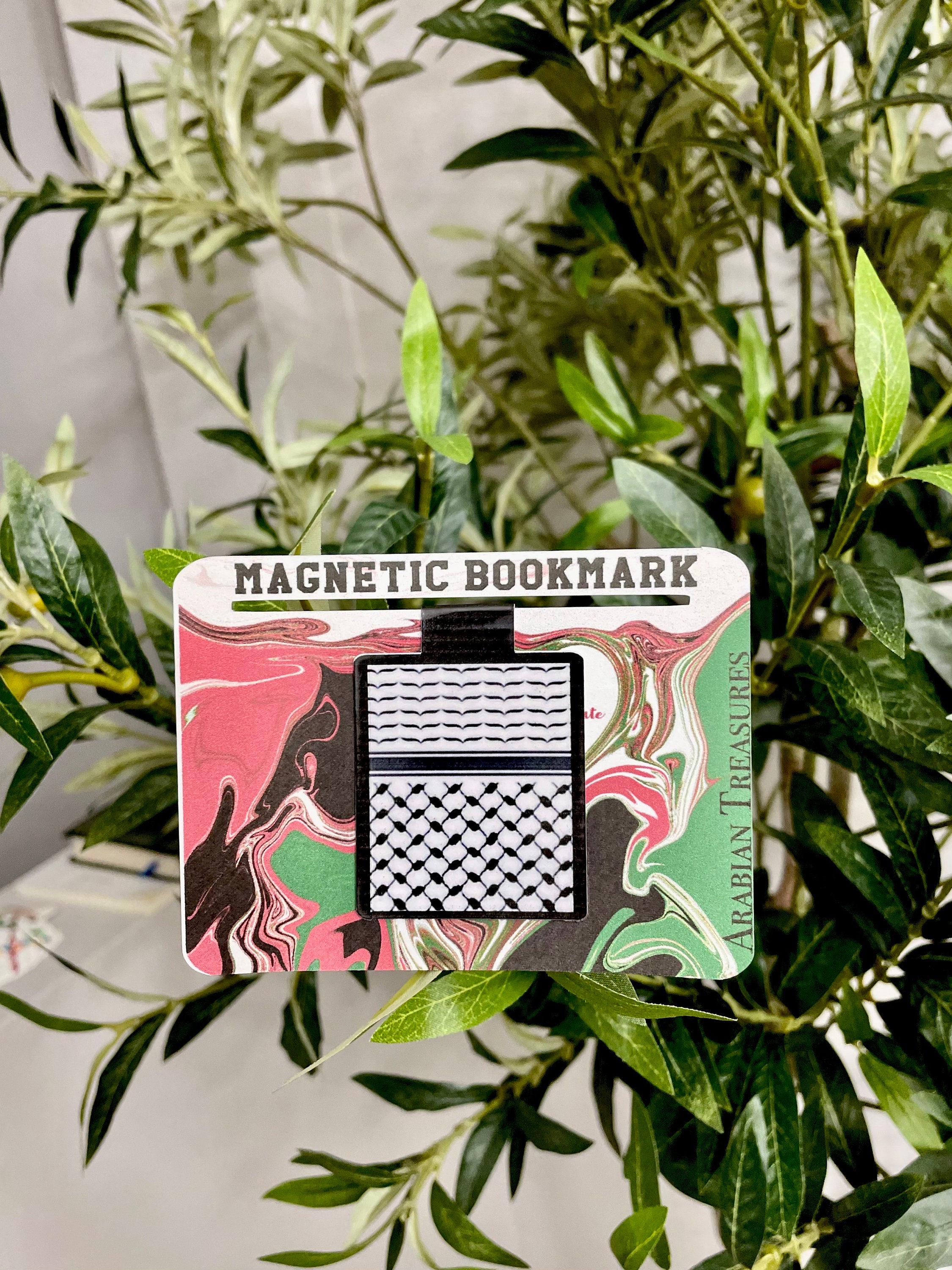 Magnetic Bookmark I Keffiyeh Palestine Bookmark - Etsy