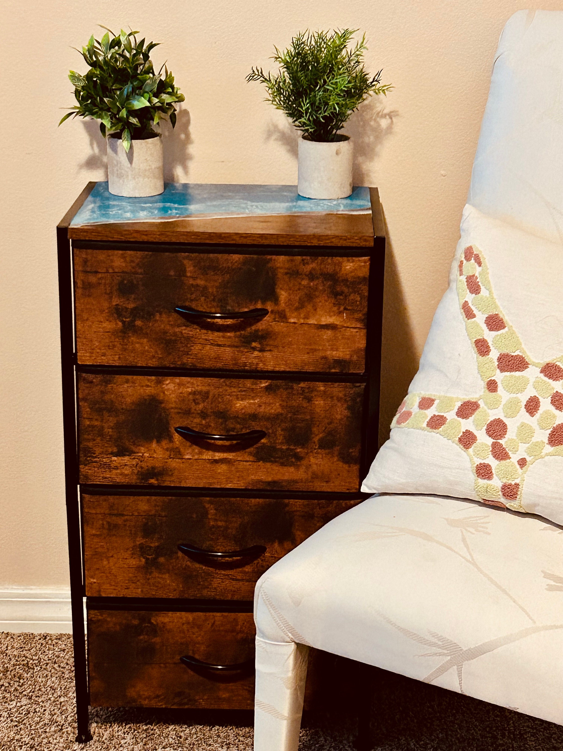 Ocean Themed 4 Drawer Dresser - Etsy