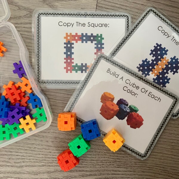 Building Blocks Cards - Etsy