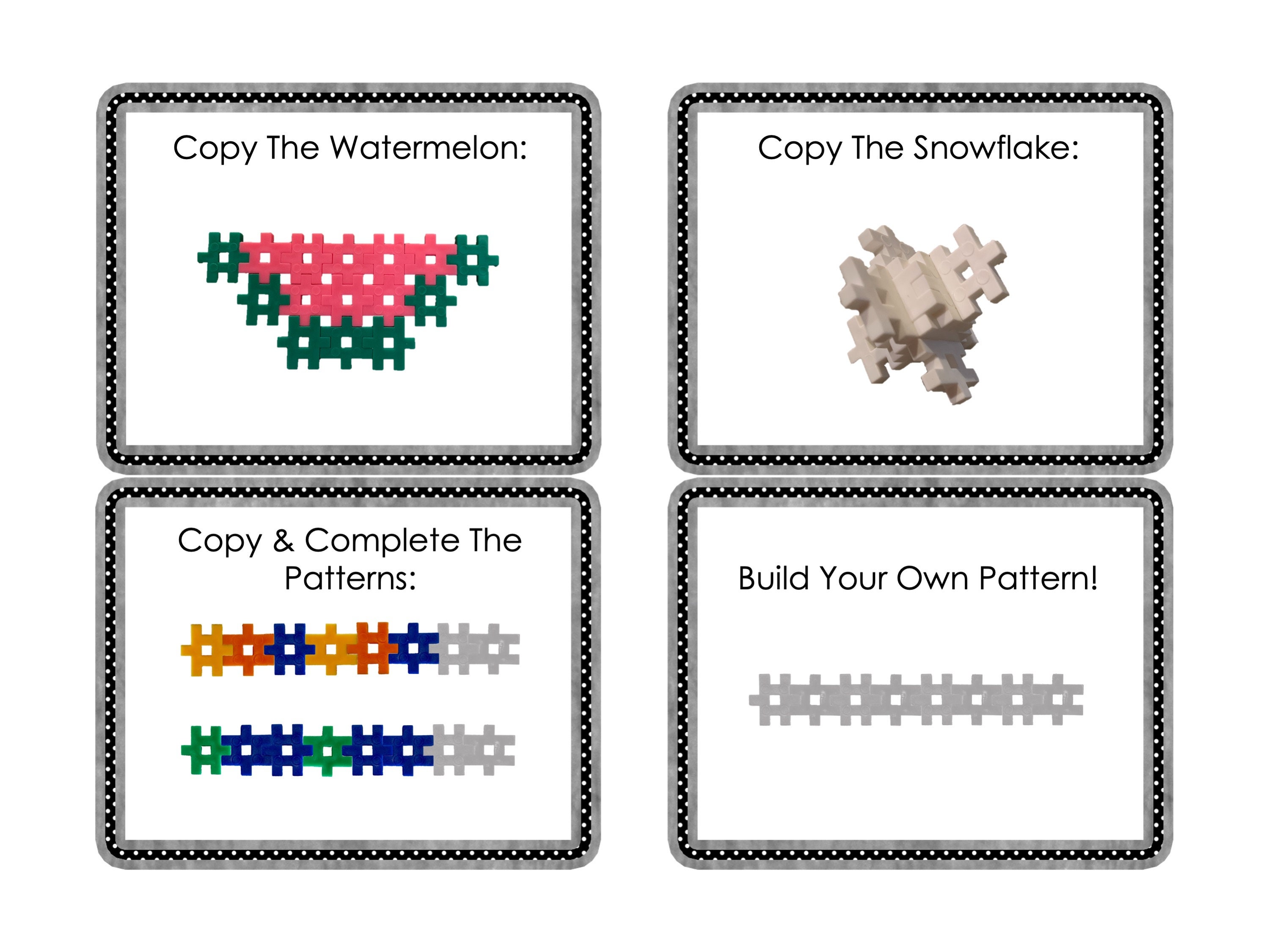 Expanded Hashtag Blocks Activity / Task Cards Set to Include Letters ...