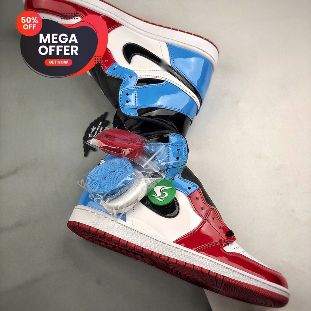 AJ1 Fearless Handmade Sneaker for Christmas and Black Friday - Etsy