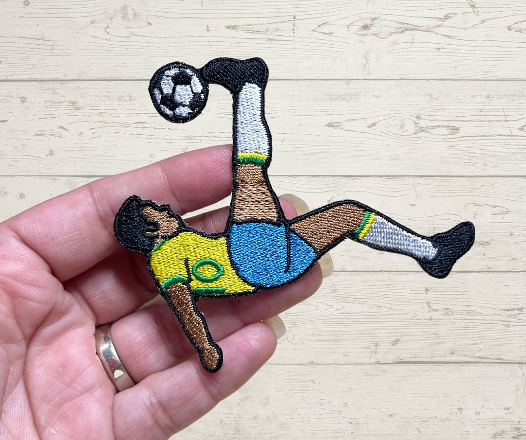 Soccer Ball Player Iron on Patch - Sport - Adorable - Round -speed ...