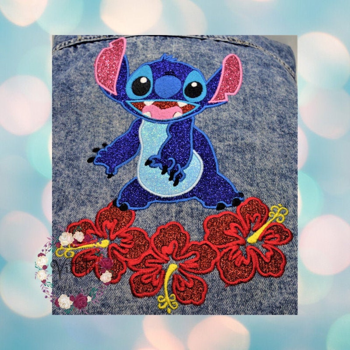 Inspired Lilo & Stich Appliqué Machine Embroidery Design | Etsy Inspired Lilo & Stich Appliqué Machine Embroidery Design | Etsy