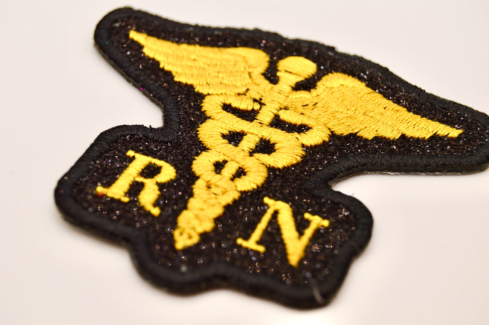 Personalized -custom Sparkly Medical Caduceus, Medicine, Doctor, Nurse ...