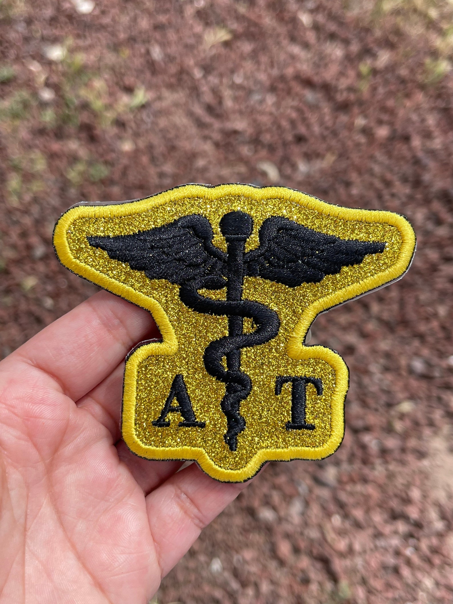 Personalized -custom Sparkly Medical Caduceus, Medicine, Doctor, Nurse ...