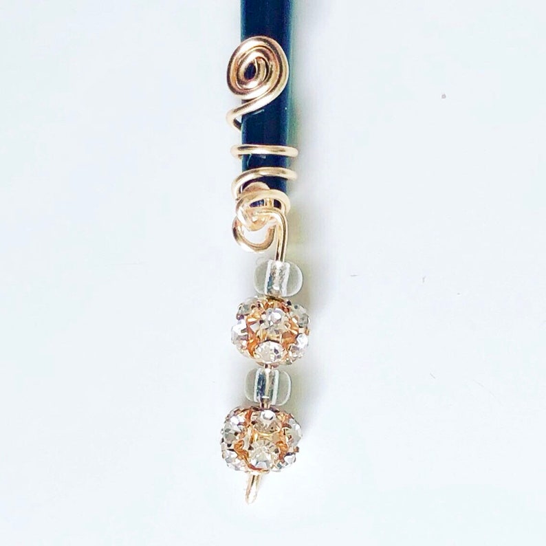 Rhinestone Loc Jewelry Rhinestone Loc Bead Micro Sharpee - Etsy