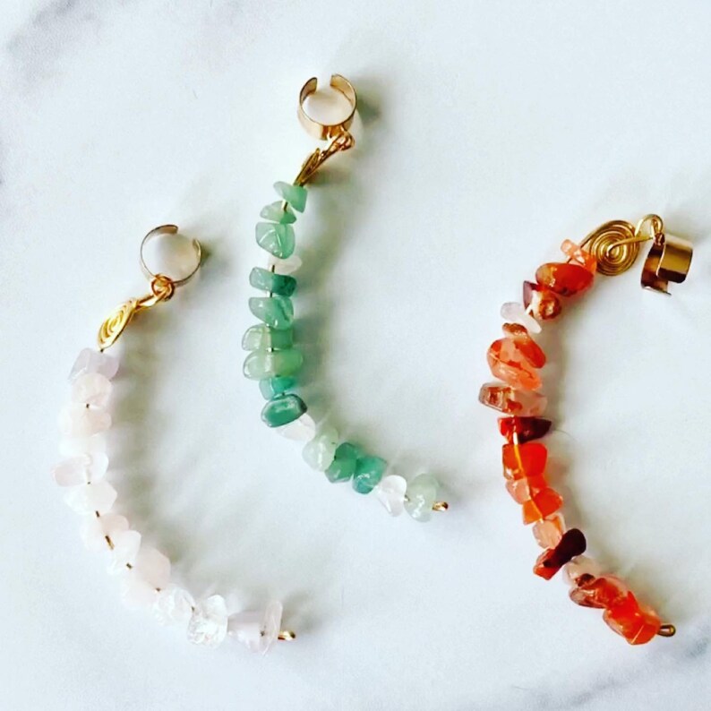 Earth Tone Quartz Quartz Loc Jewelry - Etsy