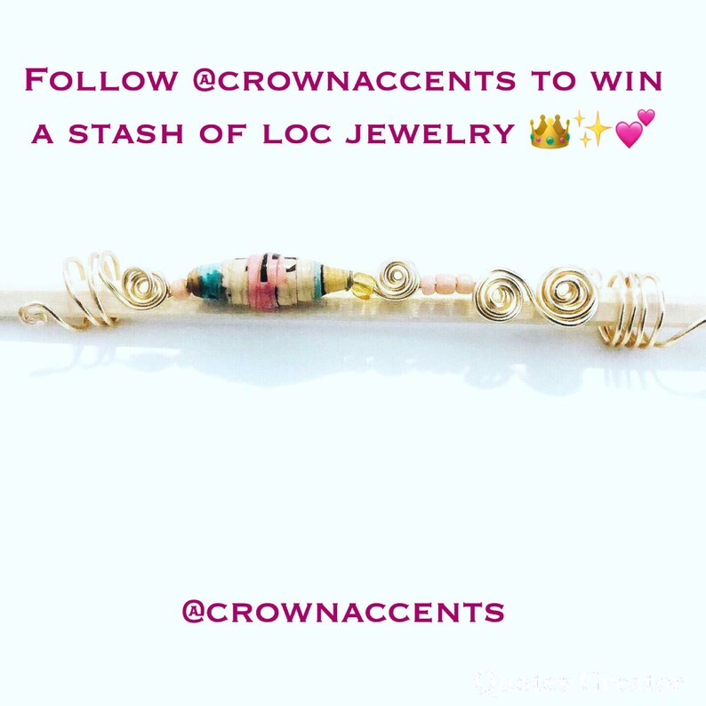 Rhinestone Loc Jewelry Rhinestone Loc Bead Micro Sharpee - Etsy