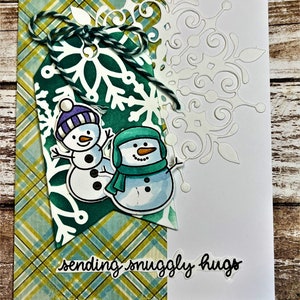Winter Greeting Cards, Snowmen Cards, a Frosty Hello or sending Snuggly ...
