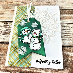 Winter Greeting Cards, Snowmen Cards, a Frosty Hello or sending Snuggly ...