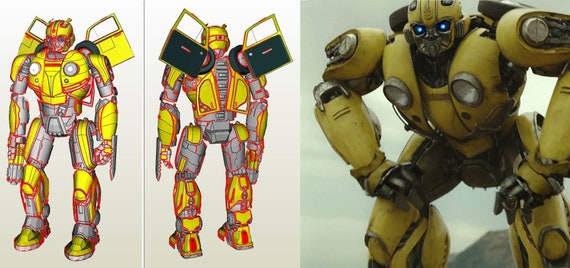 Bumblebee 2018 Full Armor Pepakura Files | Etsy