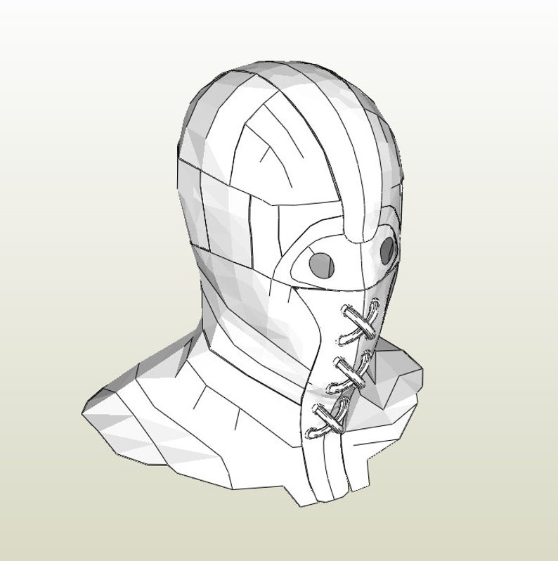 Brightburn Mask Movie 2019 Pepakura File | Etsy