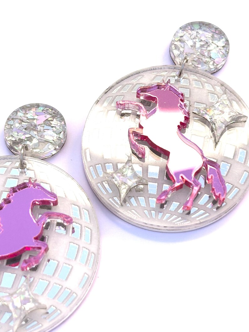 Pink Pony Club Chappell Roan Inspired Disco Ball Mirror Acrylic ...