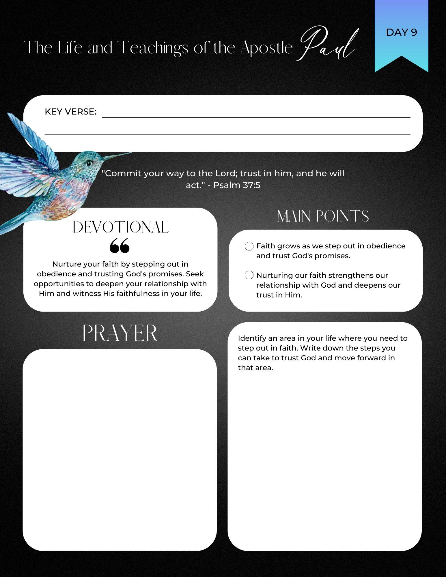 30 Day Bible Devotional & Study- Digital - Etsy