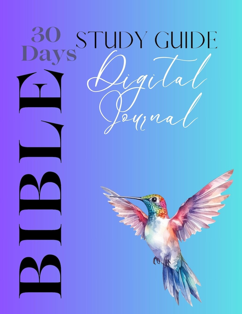 30 Day Bible Devotional & Study- Digital - Etsy