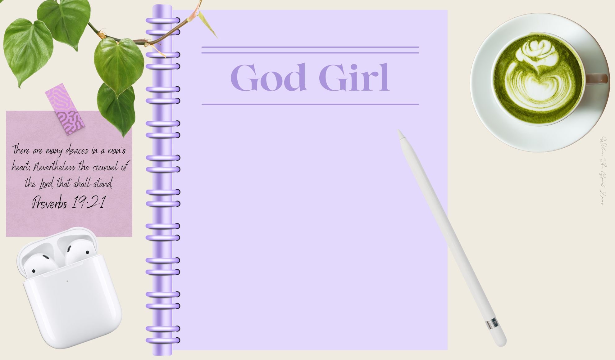God Girl Calendar- Hebrew Calendar Included 2025-5785 - Etsy