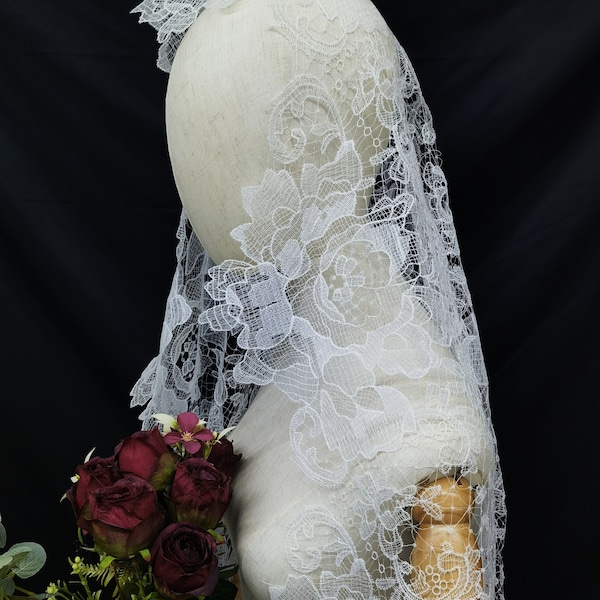 Lace Veil - Etsy