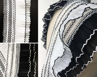 Ruffle Pleated Trim - Etsy