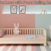Luca Montessori Floorbed Toddler Size With Rails Custom Kids Furniture ...