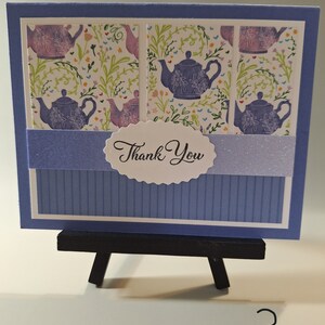 Handmade Card Thank You Tea - Etsy