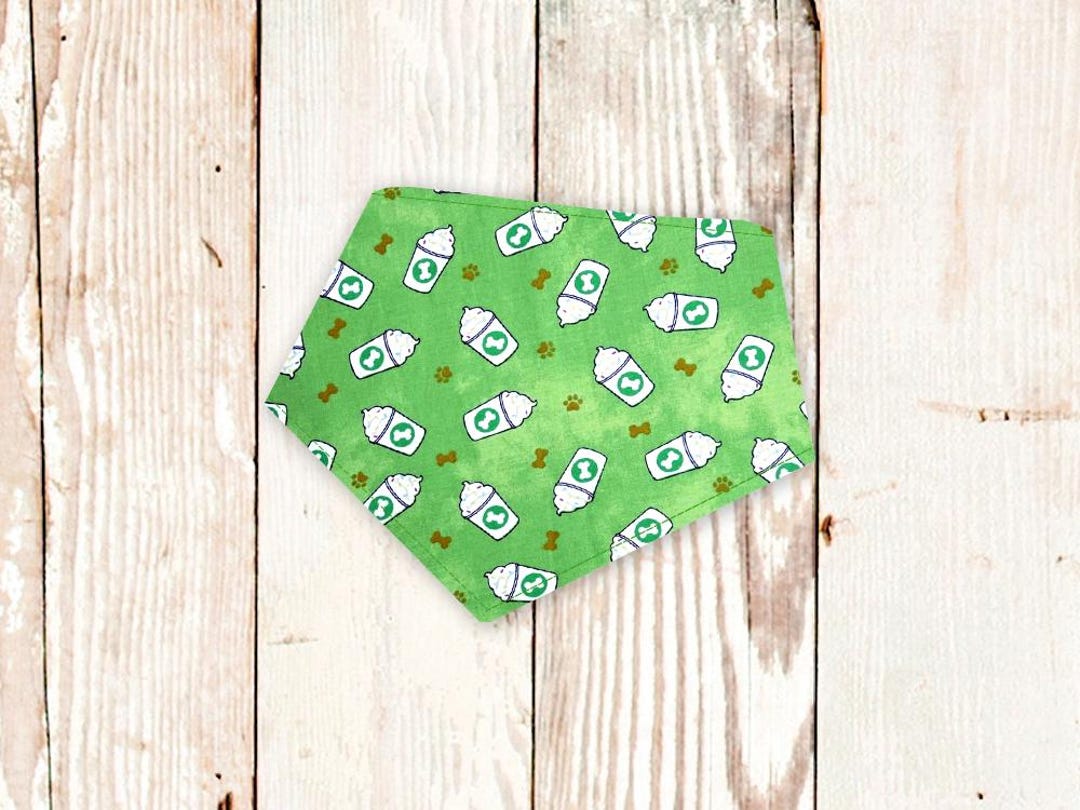Pup Cup Dog Bandana - Personalized Dog Bandana With Snaps. Machine ...